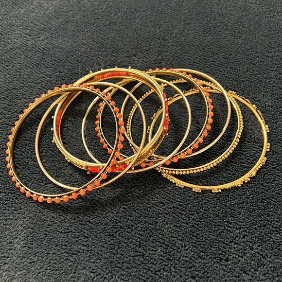 Jewelry | Set Of 8 Bangles | Poshmark